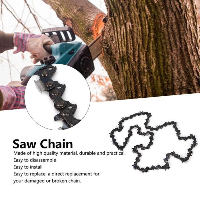 RAI Chaîne de Tronçonneuse Électrique 18 po 72 Lien de Drive Pièces de ...