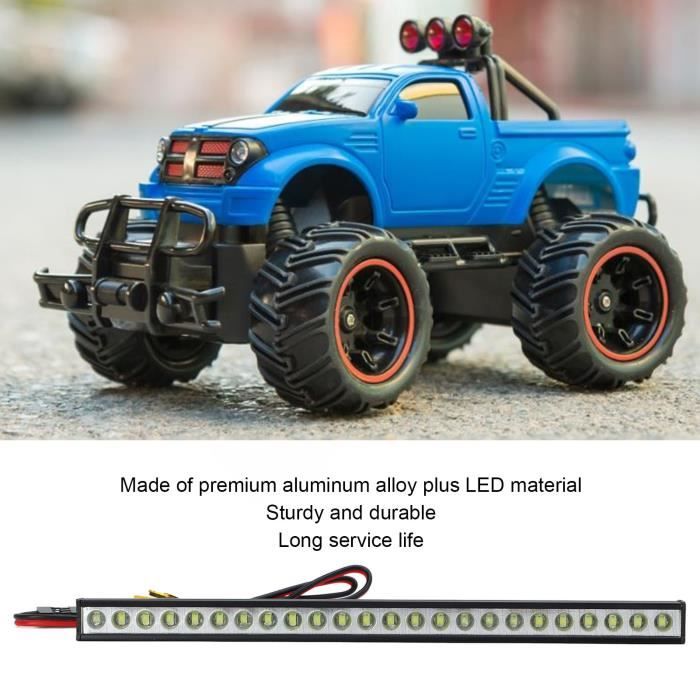 Barre lumineuse LED RC Barre lumineuse de toit RC universelle 24 perles LED barre lumineuse LED ...