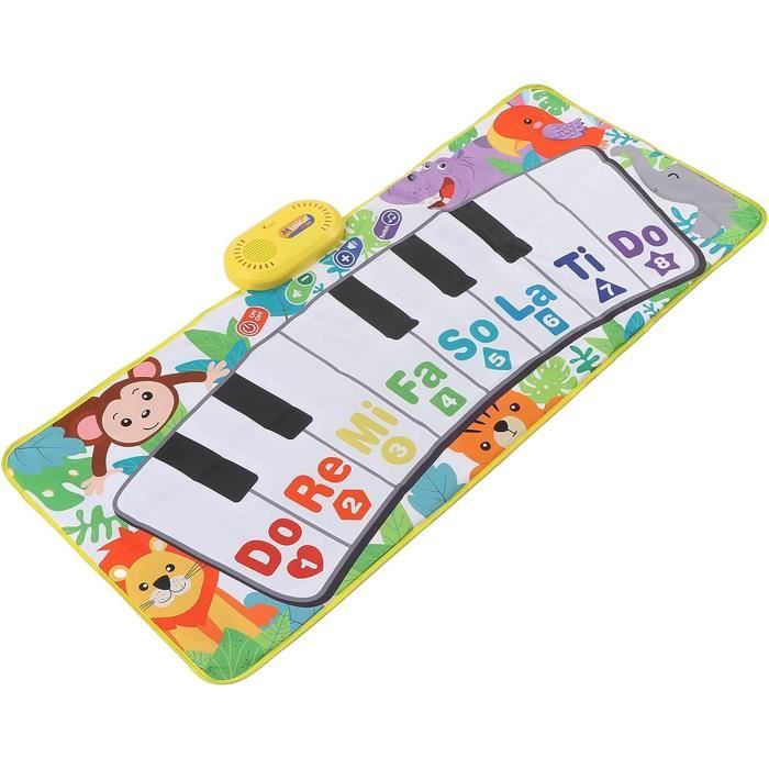 Tapis De Musique Pour Piano Animal, Tapis De Jeu Pour Clavier Doux Pour ...
