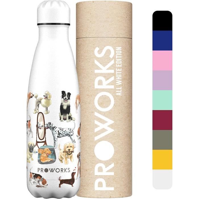 Gourde INOX noLimit - 410ml, 530ml, 710ml, 950ml, 1200ml | Bouteille Isotherme sans BPA + Sport ...