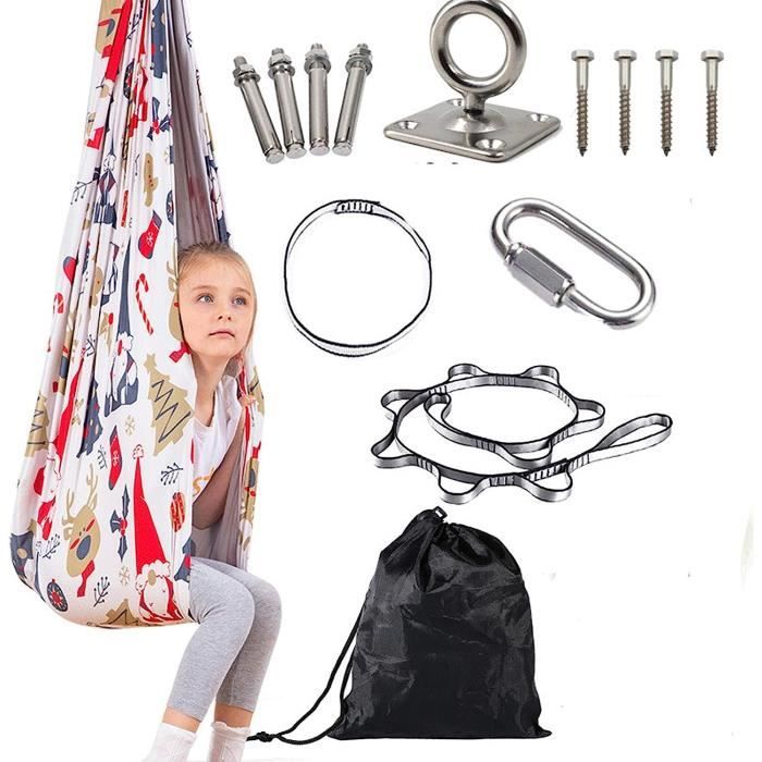 Balançoire sensorielle pour enfants | Hamac réglable pour chambre à ...