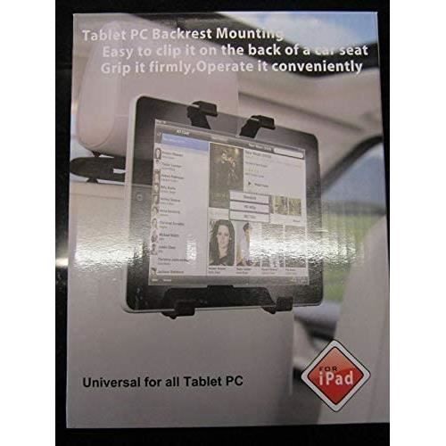 AJW-Bush Support Universel pour appuie-tête de Voiture pour Lecteur DVD ...