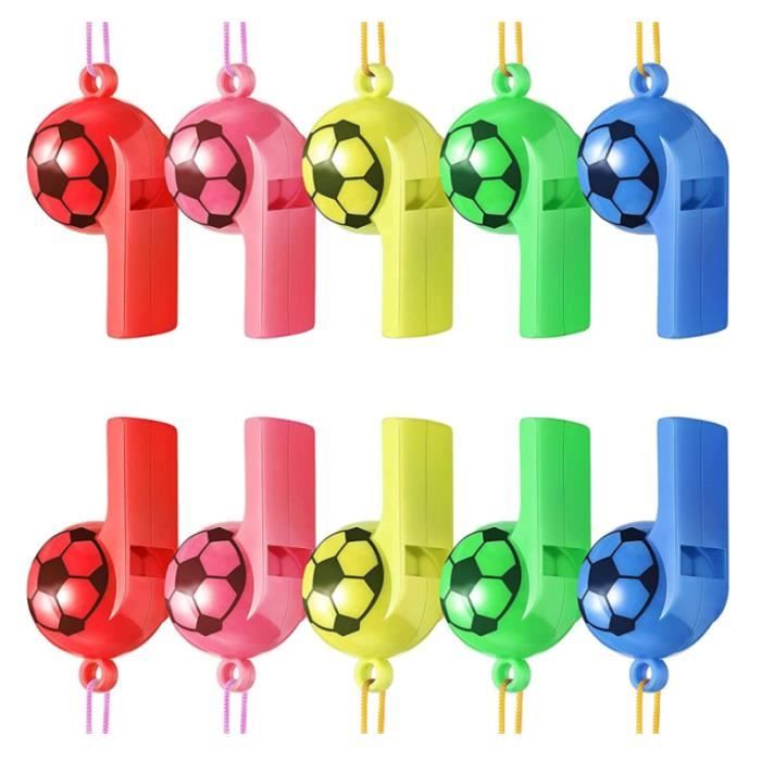 Sifflet Football - Non spécifié - 10PC - Plastique de Haute Qualité ...