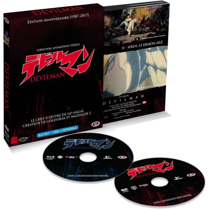 Animation - Devilman - 2 OAV - Edition limitée (30e Anniversaire) - Blu-ray + DVD - En couleur ...