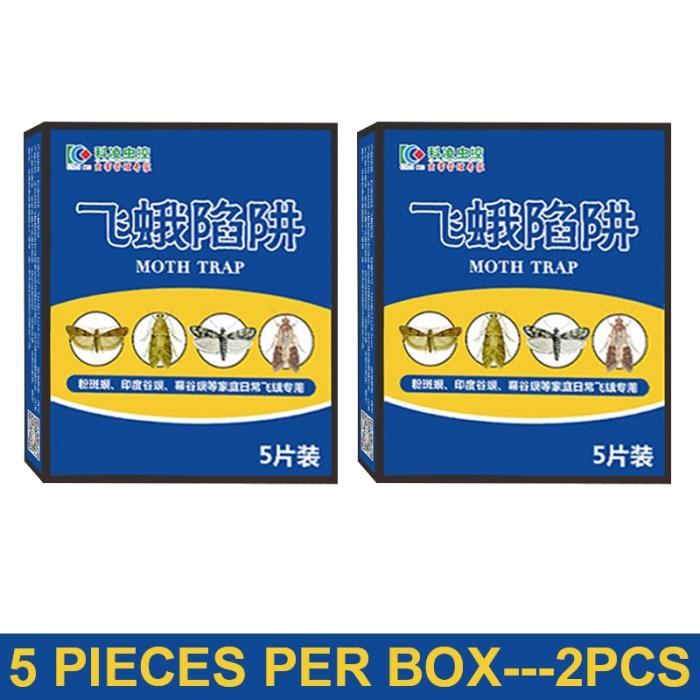 Piège nuisible,Piège à mites phéromones, garde-manger, colle collante ...