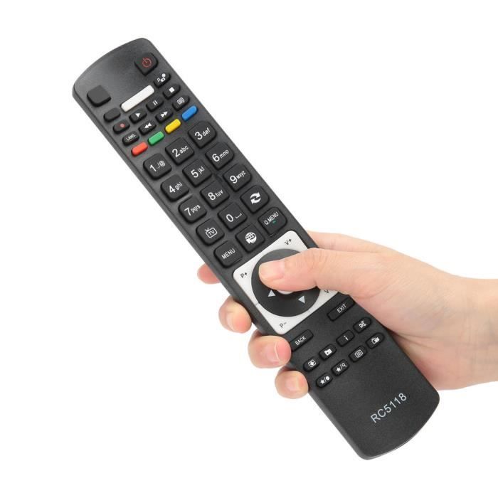Hurrise Télécommande Tv Pour Hitachi Télécommande Tv Universelle Pour