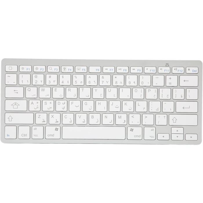 Clavier Bluetooth sans Fil,78 Touches Clavier sans Fil Ultra Mince et ...