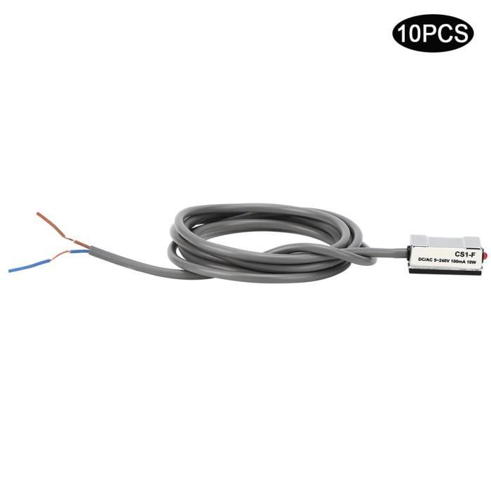 XIJ interrupteur magnétique à cylindre Capteur Magnétique Pneumatique, Interrupteur Magnétique ...