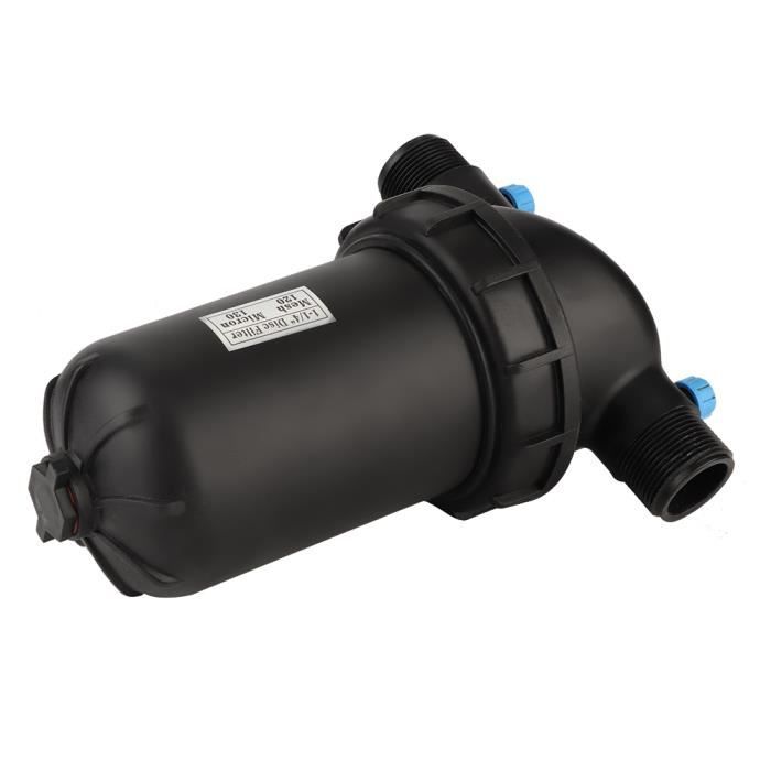 Filtre d'irrigation G1-1/4" à disque 120 mailles pour jardinage et ...