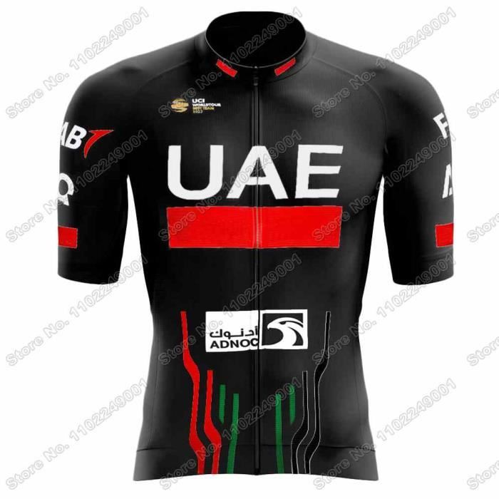 Maillot de cyclisme UAE Team Tadej Pogačar 2024 France TDF pour homme ...