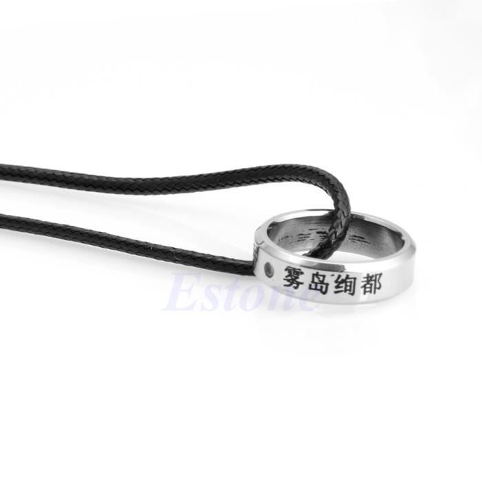 Fashion Cosplay Anime Tokyo Ghoul Ken Kaneki Titanium Titanium Bague ...