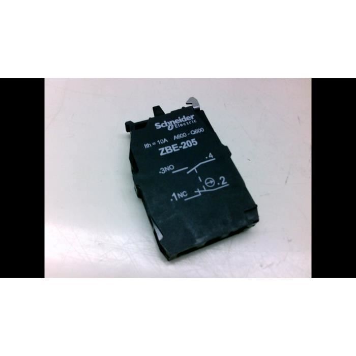 Schneider Electric ZBE Harmony Bloc Contact pour Bouton, 22 Diamètre ...