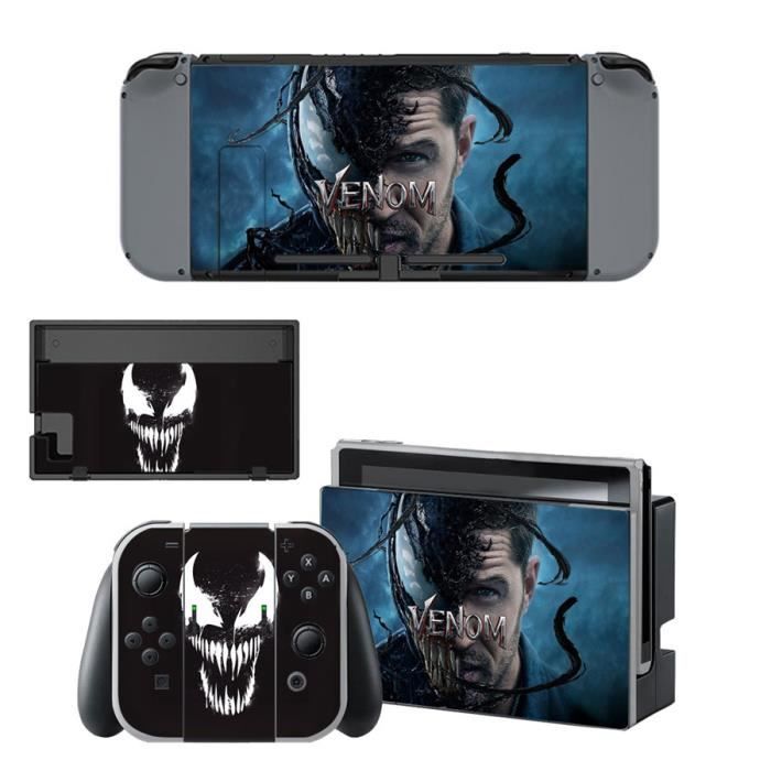 Sticker pour Nintendo Switch, Venom Kit Autocollant Skin Protection ...