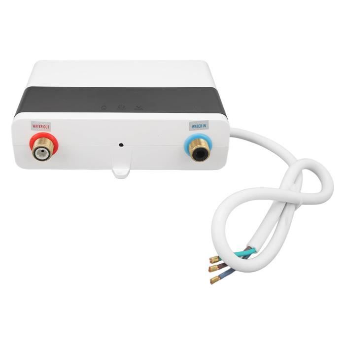 Chauffe-eau électrique instantané sans réservoir - SONEW - 6000W - Or - Blanc - Cdiscount Bricolage