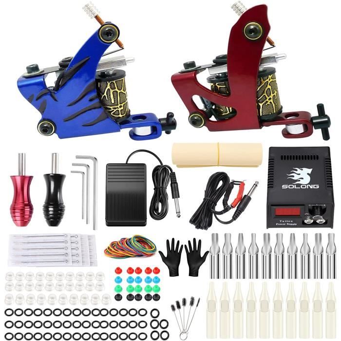 Solong Tattoo Machine a Tatouer 2 Machine Tatouage Professionnelles 54 ...