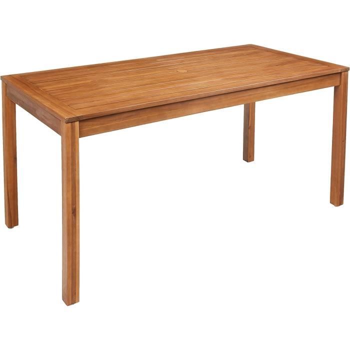 Aware Table d'extérieur eois d'acacia FSC, Longueur 152,4cm, Finition ...