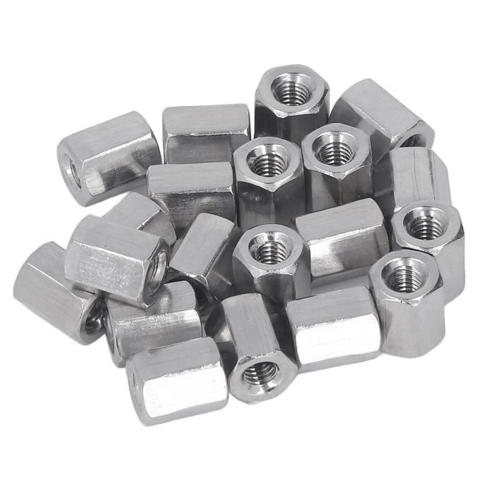 Tbest Kit d'écrou d'accouplement 20 pièces écrou d'accouplement ...