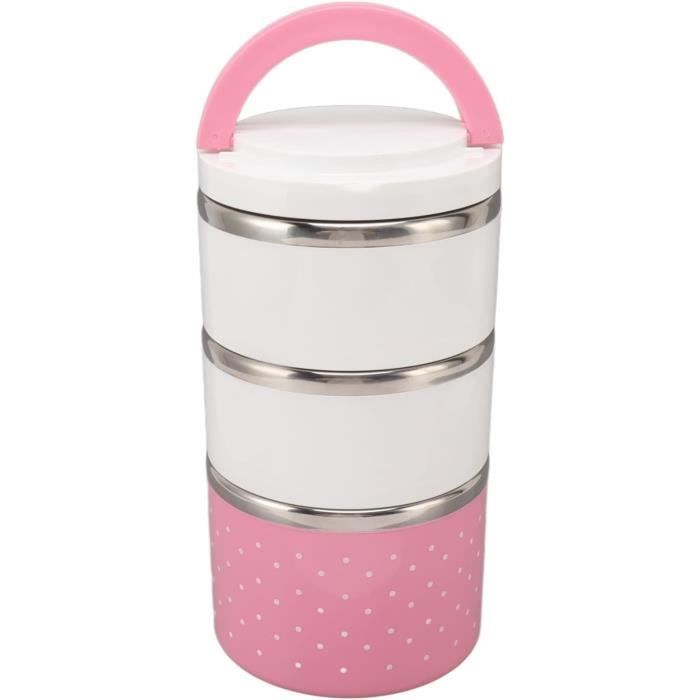 Boîte À Lunch Thermique Empilable, Boîte À Bento Thermique Portable En ...