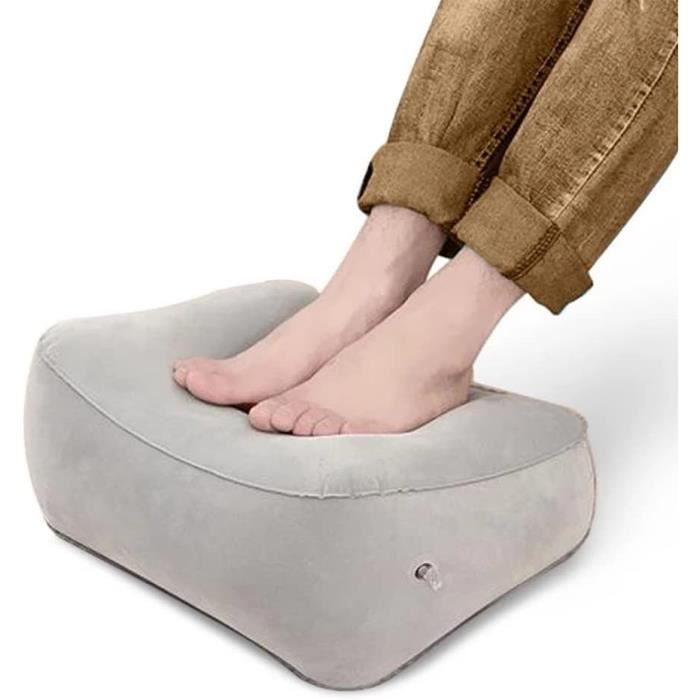 Repose Pieds Gonflable Repose Pied Bureau Tabouret Ergonomique Pliable ...