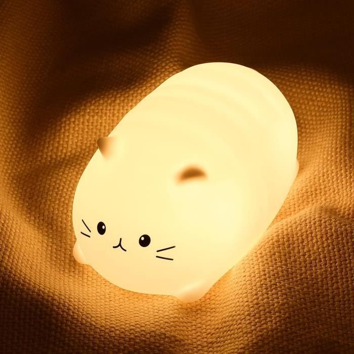 Veilleuse Enfant, Veilleuse Bébé Lampe De Chevet, Contrôle Tactile 7 ...