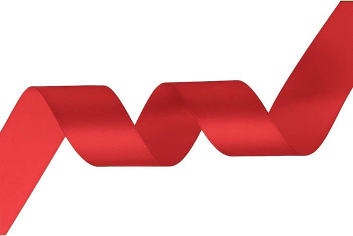 Trimming Shop Rouge Ruban Rouleaux de Double Face, 10MM x 10 mètres ...