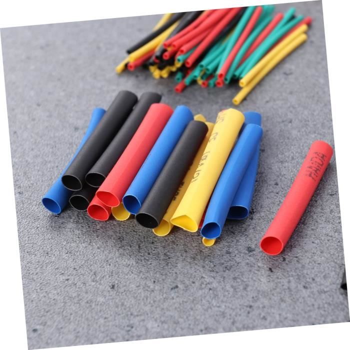 164 Pièces Gaine Thermorétractable Tube Thermorétractable Transparent ...