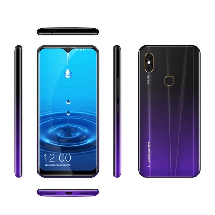Leagoo M13 Smartphone 4Go+32Go Empreintes Digitales Face ID 2SIM Caméra ...