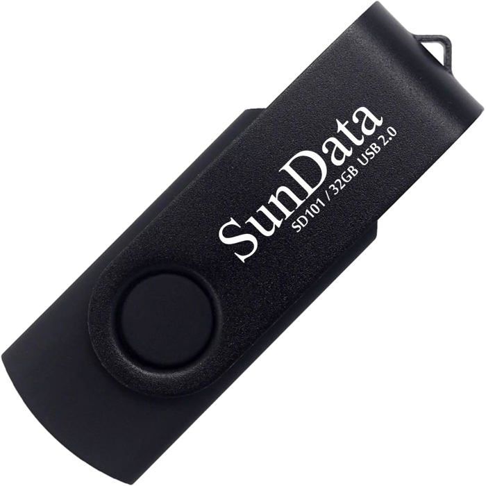 Clé USB 32 Go-KAL-Clé USB 32 Go Lot de 2,USB 2.0 Flash Drive Rotatif ...