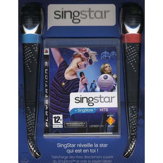 SINGSTAR HITS + MICROS / JEU CONSOLE PS3 - Cdiscount Jeux vidéo