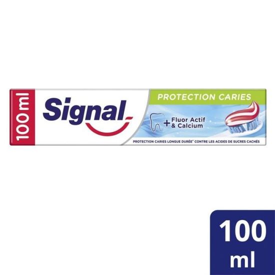 Dentifrice - SIGNAL - Protection Caries - 100 ml - Lot de 4 - Hygiène ...