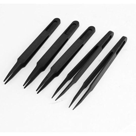 SOURCINGMAP - Lot de 5 Pince piler pointe droite en plastique longueur ...