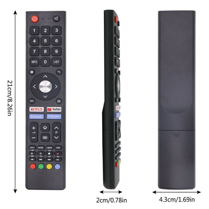 REMPLACEMENT Télécommande pour CHIQ TV Remote Control pour Changhong ...
