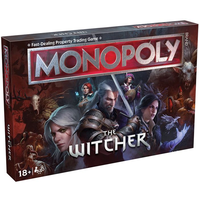 Monopoly Game - Winning Moves The Witcher [ENG] - Cdiscount Jeux - Jouets