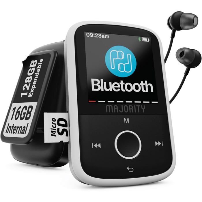 Lecteur MP3 Bluetooth avec Clip Sport - CACTOSE - Majority MP3 Go ...