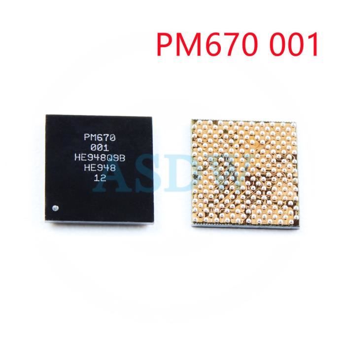 10 puces IC de puissance PM670 001, lot de 10 pièces - Cdiscount ...