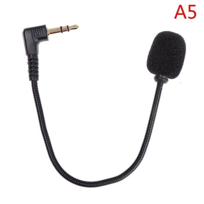 A5 Microphone Flexible en métal omnidirectionnel, Jack 3.5mm, Mini ...