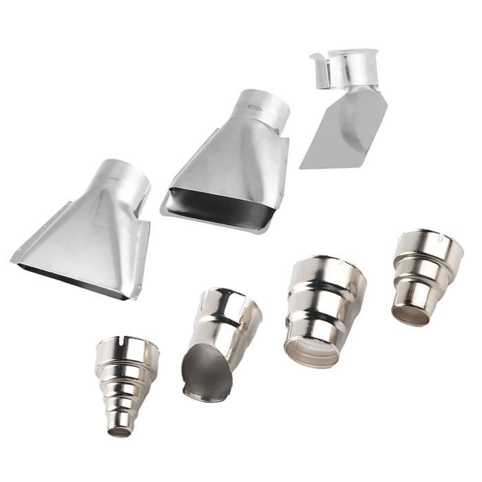 Buse de pistolet à air chaud - ASHATA - Ensemble de 7 pcs - Acier inoxydable - 35-40mm ...