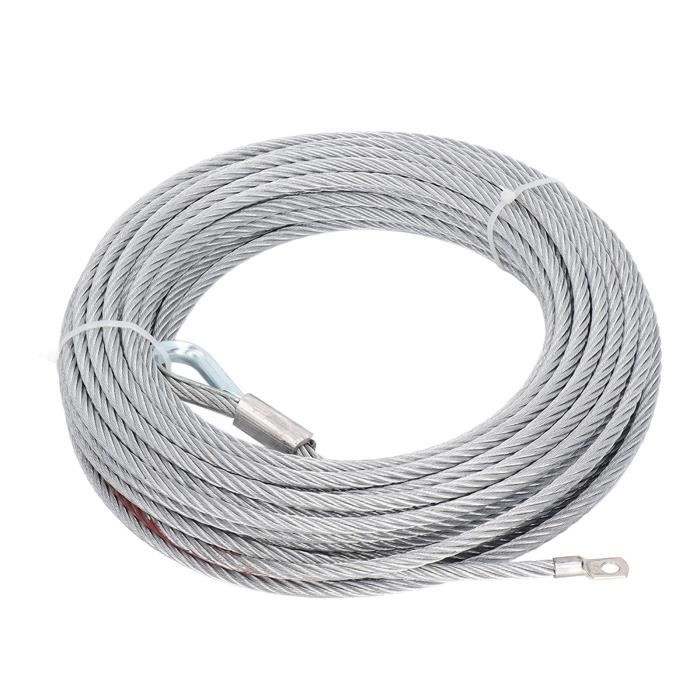 Ashata Corde de remorquage 12000LBS câble de treuil de remorquage câble ...