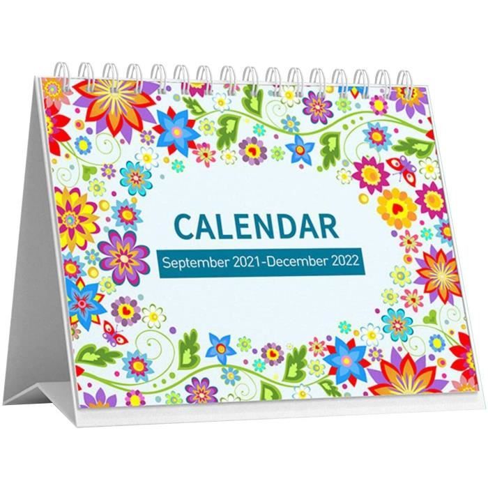Calendrier Mural 2021-2022 Calendrier Mural Annuel | Planificateur 2021 ...