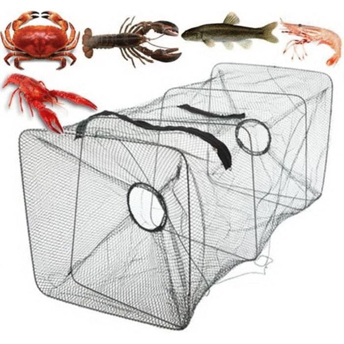 Piège à appâts de pêche, panier pliable pour crabe, dispose d'un accès ...