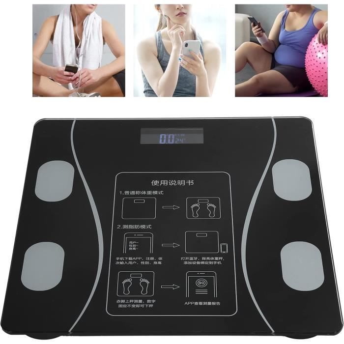 Balances pour Poids Corporel Salle de Bain Balance de Poids Numérique ...