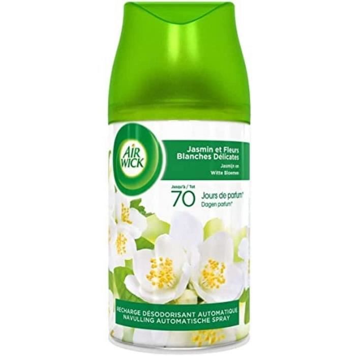 AIR WICK Desodorisant Maison Recharge Diffuseur Freshmatic Jasmin et ... AIR WICK Desodorisant Maison Recharge Diffuseur Freshmatic Jasmin et ...