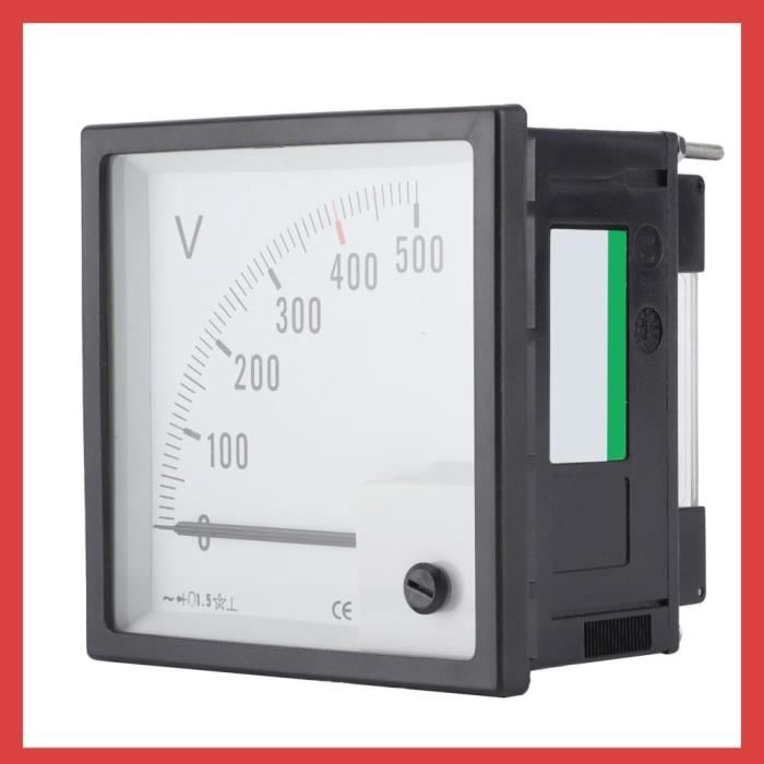 Voltmètre DILWE - Jauge de tension à angle droit - Instrument de ...