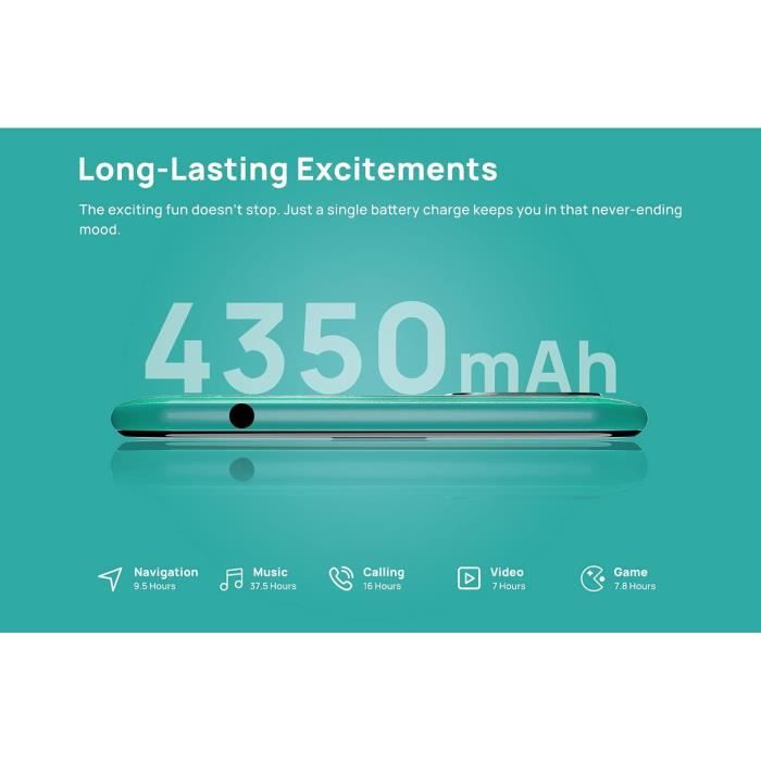 Smartphone DOOGEE X93 - 6,1 Pouces HD+ Ecran,Android 10 Smartphone Quad ...