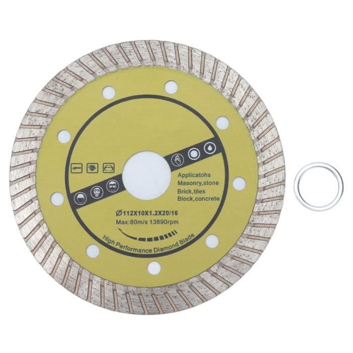 EJ.life Lame diamantée à jante continue Lame de scie diamantée à jante ...