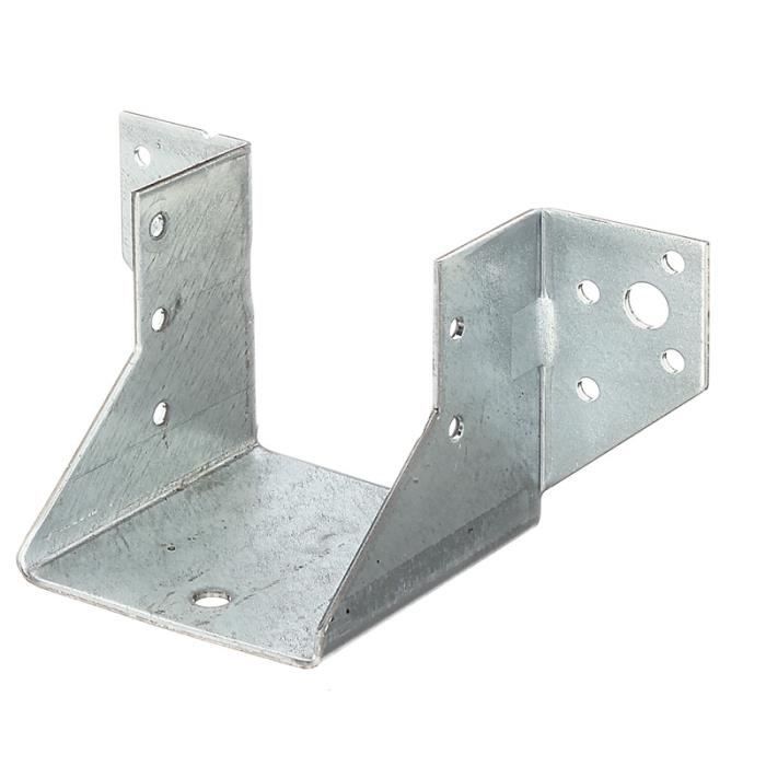 SUPPORT DE CHARPENTE EN U AILES EXTÉRIEURES GALVA GAH ALBERTS 64X65MM ...