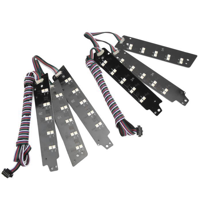 Garosa DRL RVB Led Kit RVB Multi Color LED DRL Phare Angel Eyes Kit ...