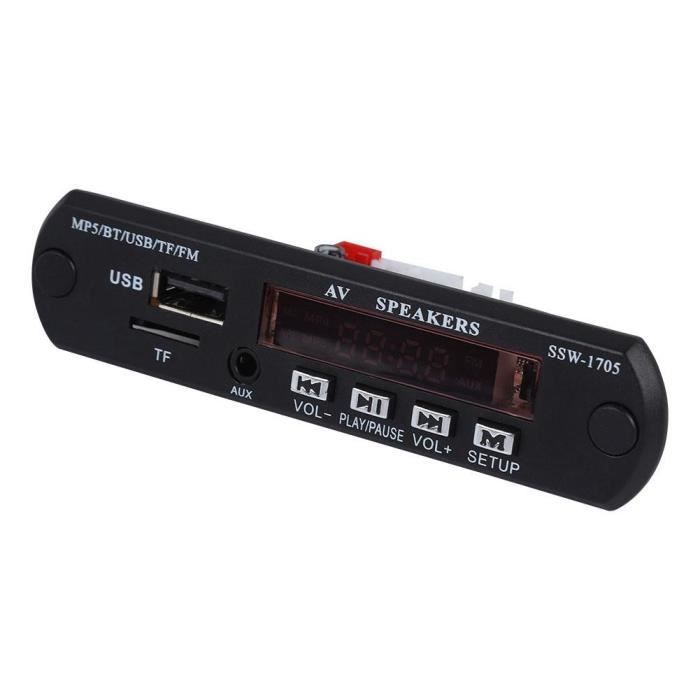 Lecteur MP5 - HURRISE - 1280x720 HD - Bluetooth - FM - Télécommande ...