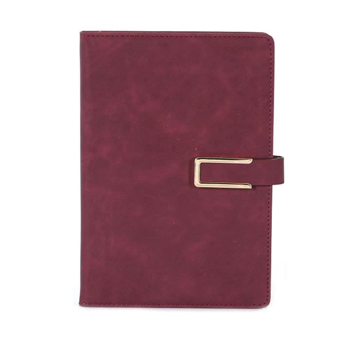 Carnets Rouge Vin, 14.5 x 21 CM, idéal pour Une Utilisation Comme ...