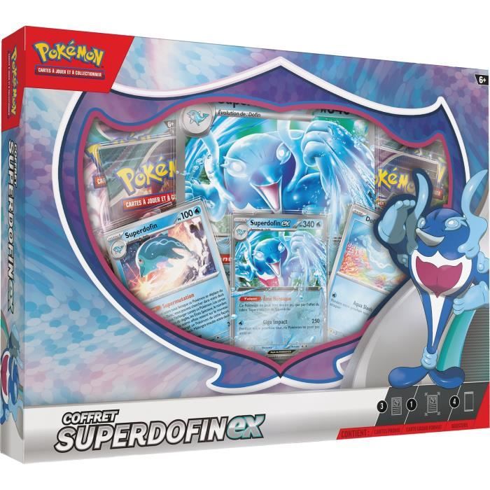 Pokémon : Coffret superdofin ex - Cdiscount Jeux - Jouets